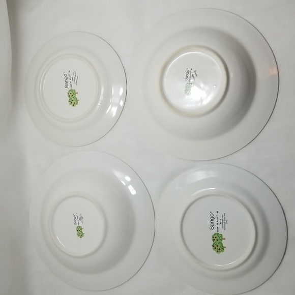 Sango | Dining | Sango China Country Road Soup Bowls And Salad Plates ...